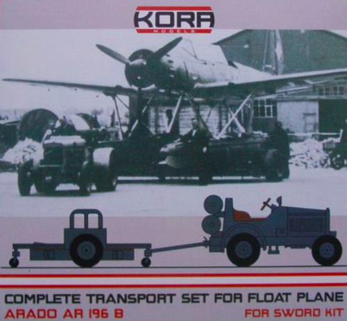 Kora Models C72103 Complete transport set for Ar 196B