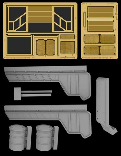 Green Strawberry 11820 Colonial Hangar Equipment 1