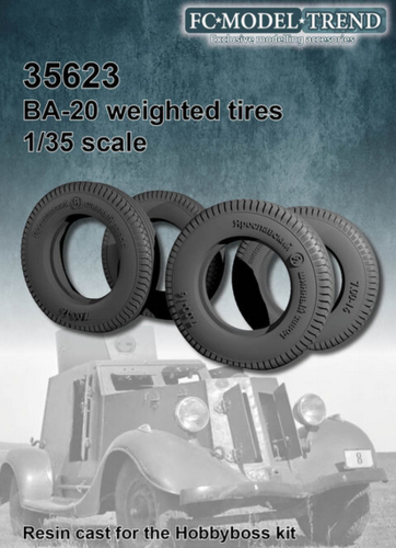 FC ModelTrend 35623 BA-20 weighted tires