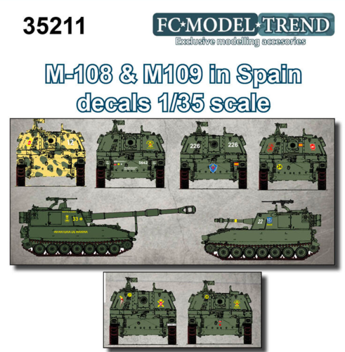 FC ModelTrend 35211 M108 and m109 in Spain
