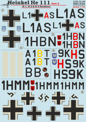 Print Scale 72-198 Heinkel He-111 Part 2