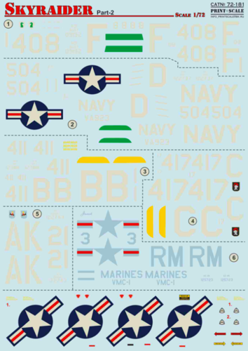 Print Scale 72-181 A-1 Skyraider Part 2