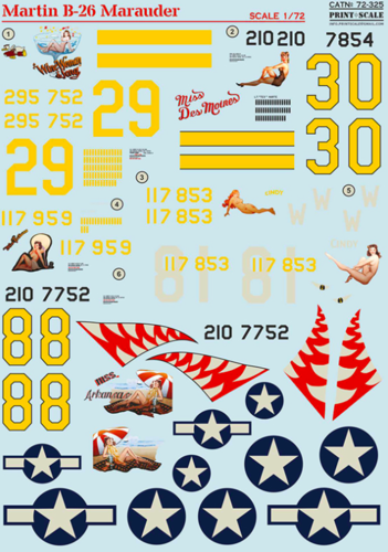 Print Scale 72-325 B-26 Marauder Part 1