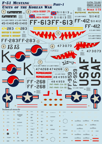Print Scale 72-261 F-51 Mustang Part 1