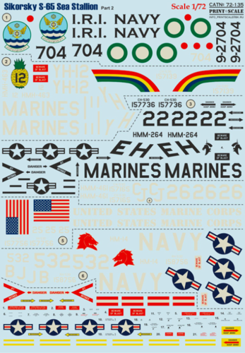 Print Scale 72-135 Sikorsky S-65 Sea Stallion Part 2