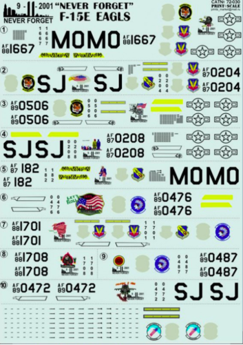 Print Scale 72-030 F-15E