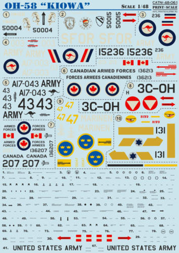 Print Scale 48-061 Kiowa Helicopter Part 2