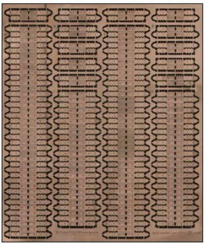ACE 7232 Etched tracks for T-34 m.1941