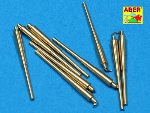 Aber 1-700L-011 Set of 9 pcs 406 mm long barrels for ships: North Carolina, Washington