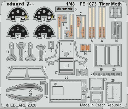 Eduard FE1073 Tiger Moth AIRFIX