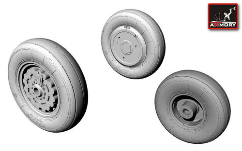 Armory Models Group AW72009 Sukhoj Su-7BKL wheels
