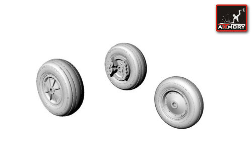 Armory Models Group AW48301 T-28 Trojan wheels