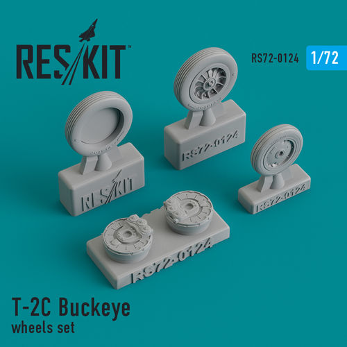 DISCONTINUED RES/KIT 72-0124 T-2C Buckeye wheels set