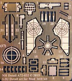 NH Detail A72-032 MiG I-3U (I-420) Detail Set for Modelsvit