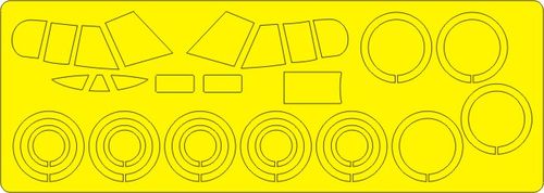 New Ware AM0179 B-52G Stratofortress BASIC kabuki masks for Italerii, AMT/ERTL