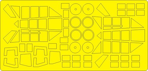 New Ware AM0437 DFS 230A, 230C EXPERT kabuki masks for Special Hobby