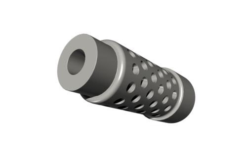 CMK B35101 3,7 cm KPUV vz.37 (3,7 cm PAK 37(t)) Gun Muzzle Brake, for Special Armour kit