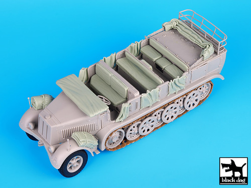 Black Dog T35073 Sd.Kfz 7/8 accessories set for Trumpeter