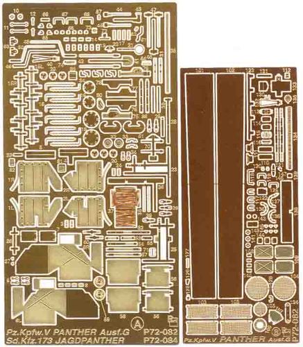 Part P72-082 Pz.Kpfw.V Panther Ausf.G Revell