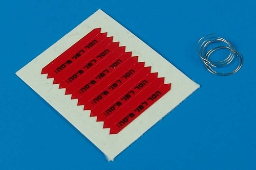 Aerobonus 480029 Remove before flight flags - IDF - black lettering