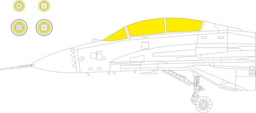 Eduard EX1024 MiG-29K TFace Hobby Boss