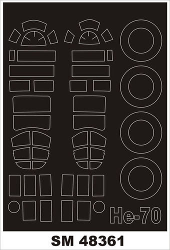 Montex SM48361 He 70 AZ Model