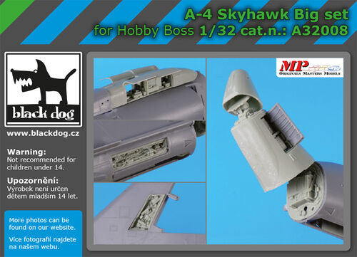 Black Dog A32008 A-4 Skyhawk Big Set (For Hobby Boss)