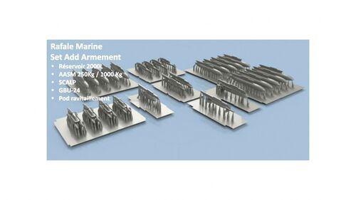 L'Arsenal 2.0 3D700096 Additional weapon set for Rafale Marine