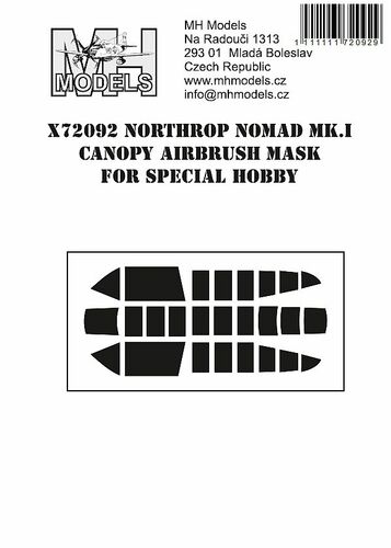 MH Models X72092 Northrop Nomad Mk.I for Special Hobby