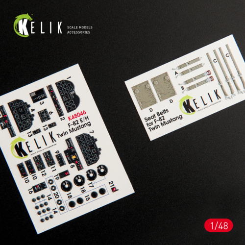 KELIK K48046 F-82 E/H Twin Mustang interior