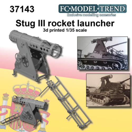 FC ModelTrend 37143 Stug III rocket launcher
