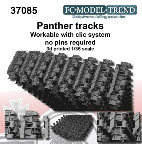 FC ModelTrend 37085 Panther, workable tracks, click system, no pins required