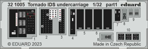 Eduard 321005 Tornado IDS undercarriage ITALERI