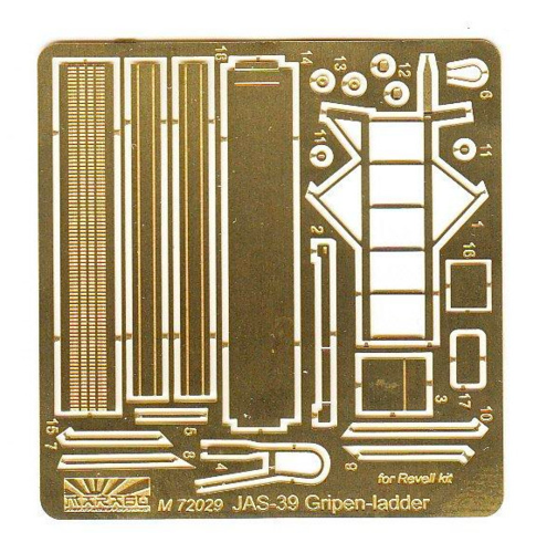 Marabu Finest Hobby Designs M72029 JAS - 39 Gripen - ladder