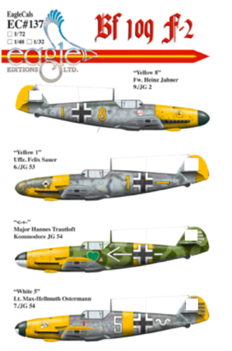 Eagle Editions D137-48 Bf 109 F-2s