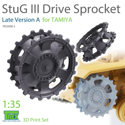 T-Rex Studio 35008-2 StugIII Sprocket Set Late Version A
