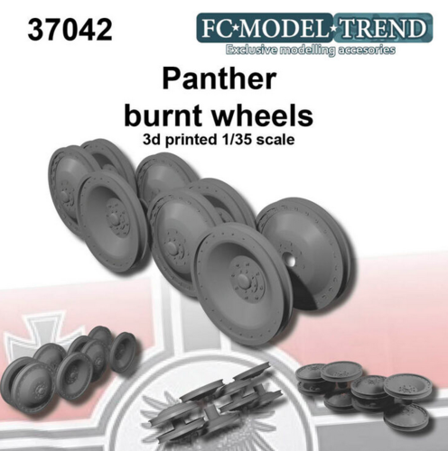 FC ModelTrend 37042 Panther burnt wheels