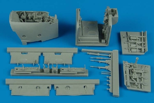 Aires 2116 AV-8B Harrier II wheel bay Trumpeter