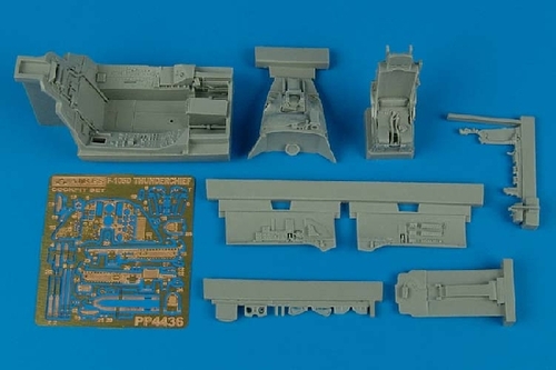 Aires 4436 F-105D Thunderchief cockpit set Hasegawa, Monogram