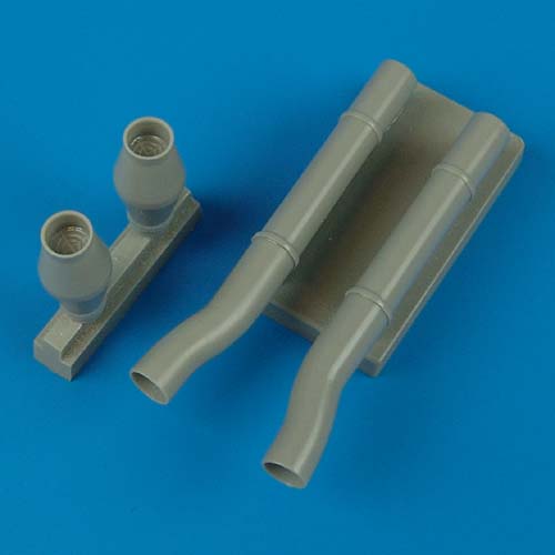 Quickboost 48284 Ju 87D-5N Night Exhaust Type A Hasegawa