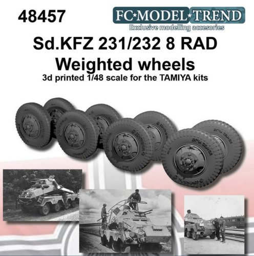 FC ModelTrend 48457 Sdkfz 231/232 weighted