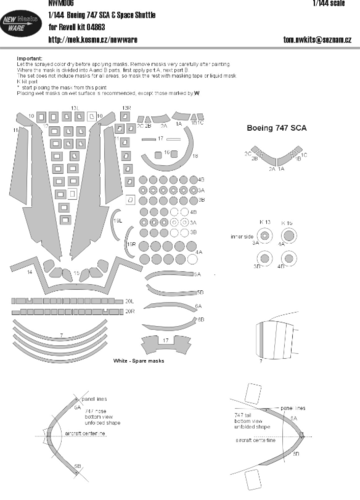 New Ware M006 Boeing SCA & Space Shuttle