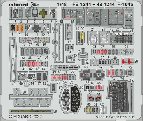 Eduard 491244 F-104S Kinetic