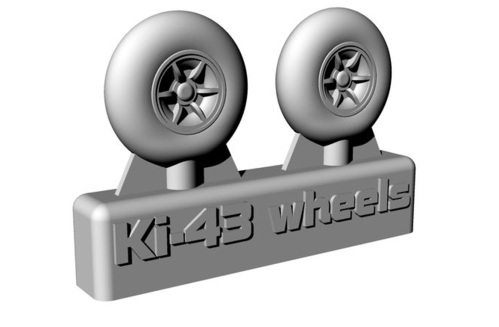 Brengun L72226 Ki-43 Wheels