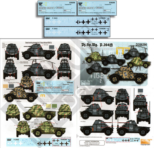 Echelon Fine Details D356290 Pz.Sp.Wg. P.204 f