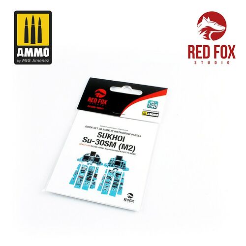 Red Fox Studio QS-48041 Sukhoi Su-30SM (M2) (for Kitty Hawk kit)