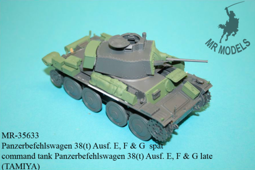 MR Modellbau 35633 Command tank Panzerbefehlswagen 38(t) Ausf. E, F & G late