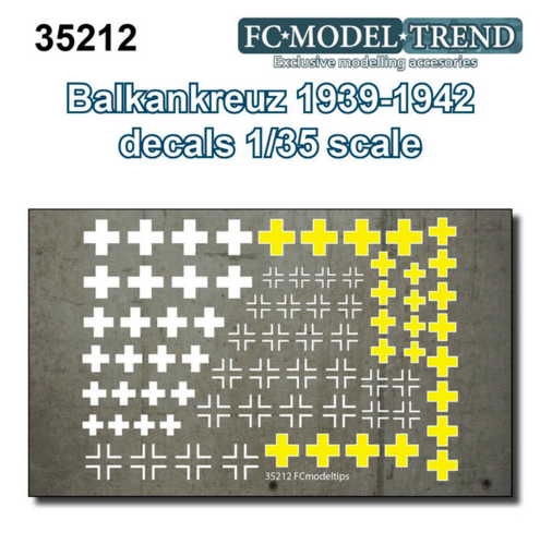 FC ModelTrend 35212 Balkenkreuz 1939-1942