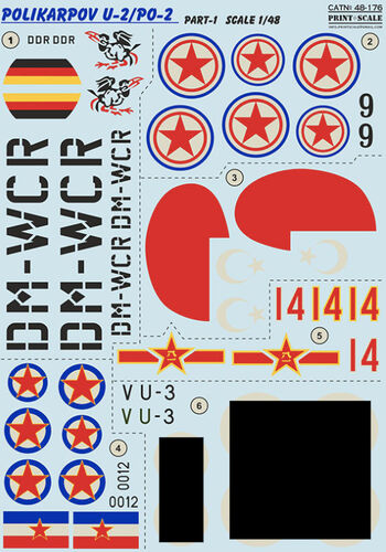 Print Scale 48-176 Polikarpov U-2/Po-2 Part 1