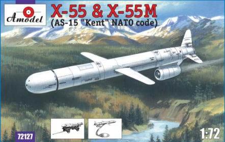 A-Model 72127 X-55 and X-55M (NATO code AS-15 Kent) Soviet Cruiser Missiles